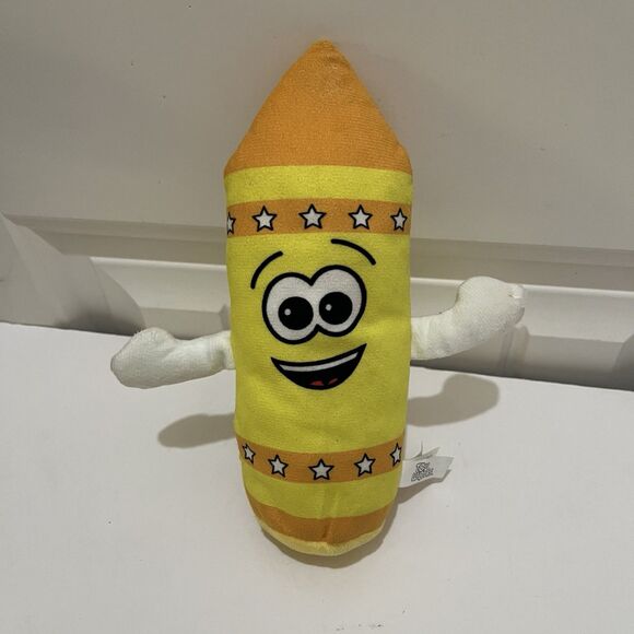 Toy Works | Toys | Toy Works Yellow Face Coloring Color Plush 9 Stuffed ...
